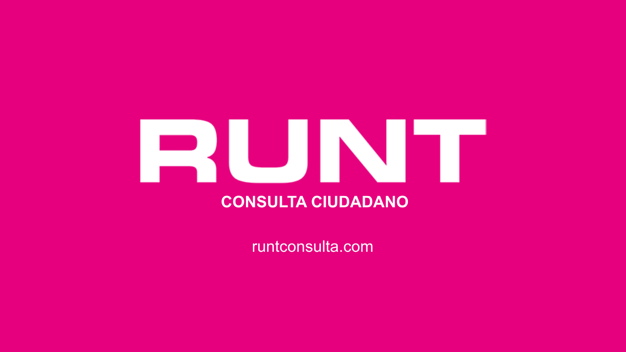 Consulta Ciudadana | Runt por placa 2025